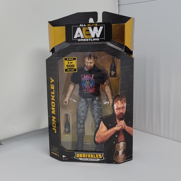 Aew | Toys | Aew Jon Moxley Chase Of 50 Unrivaled Series 2 17 Figure ...